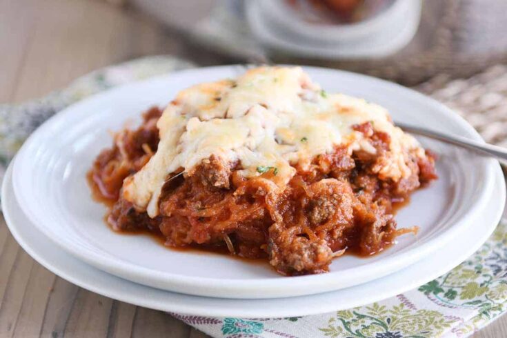 30-Minute Simple Baked Spaghetti {One-Pot} | Mel's Kitchen Cafe