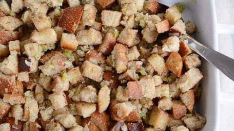 Copycat Homemade Stovetop Stuffing | Mel's Kitchen Cafe