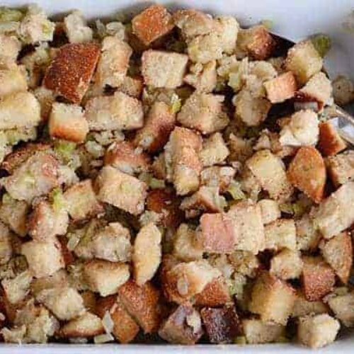 Homemade Thanksgiving Stuffing - Mel's Kitchen Cafe