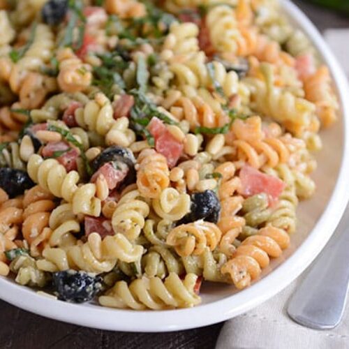 Tri-Color Pasta Salad Recipe | Mel's Kitchen Cafe Recipes