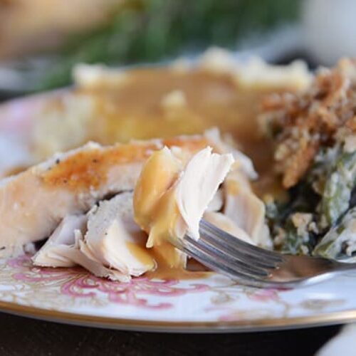 Simple Roasted Thanksgiving Turkey {Oven Bag Method}