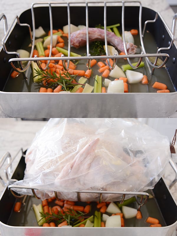 Simple Roasted Thanksgiving Turkey {Oven Bag Method}