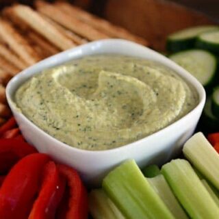 Zucchini Hummus Recipe {Quick and Healthy} | Mel's Kitchen Cafe